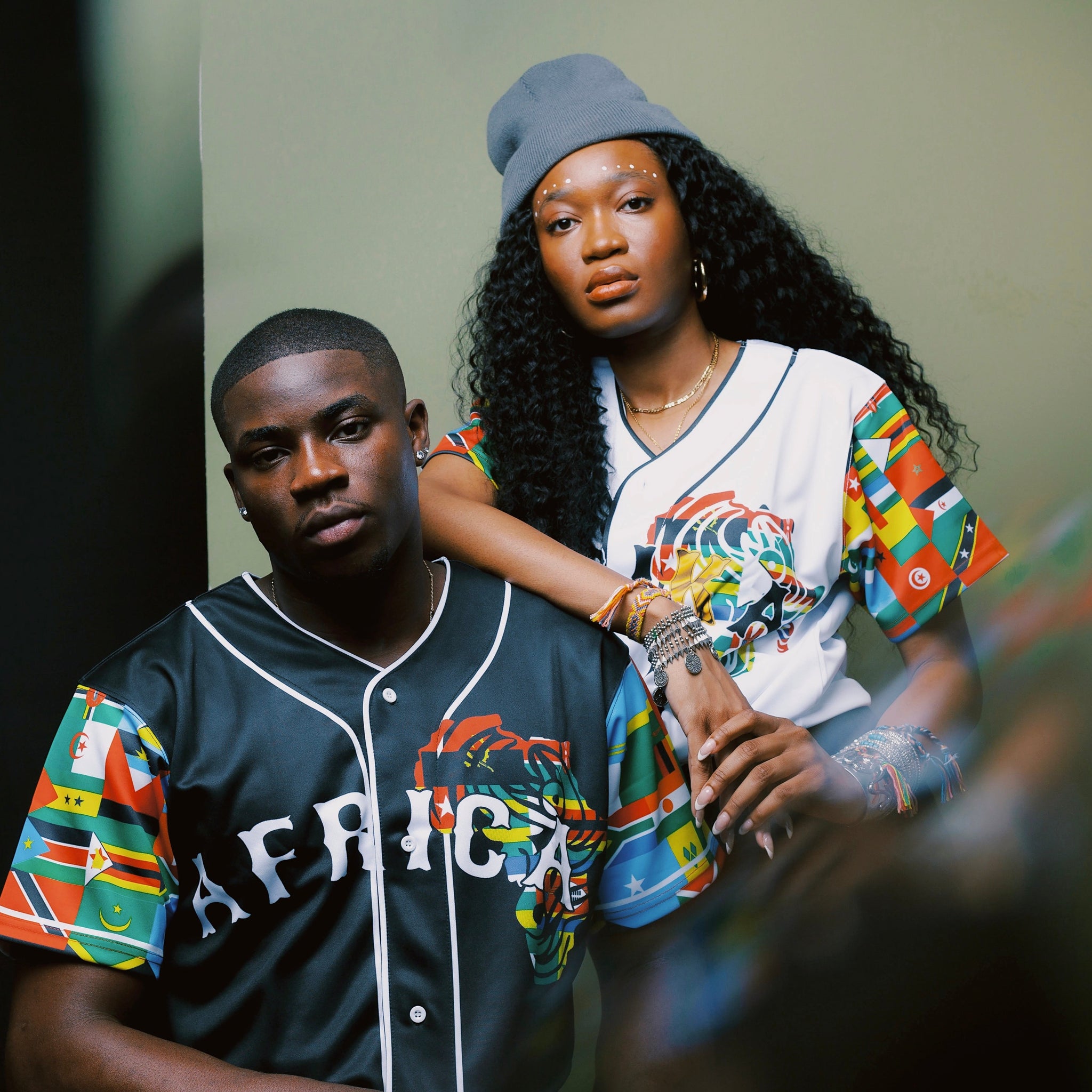 MIZIZ | Africa Baseball Jersey [Black] – MIZIZI