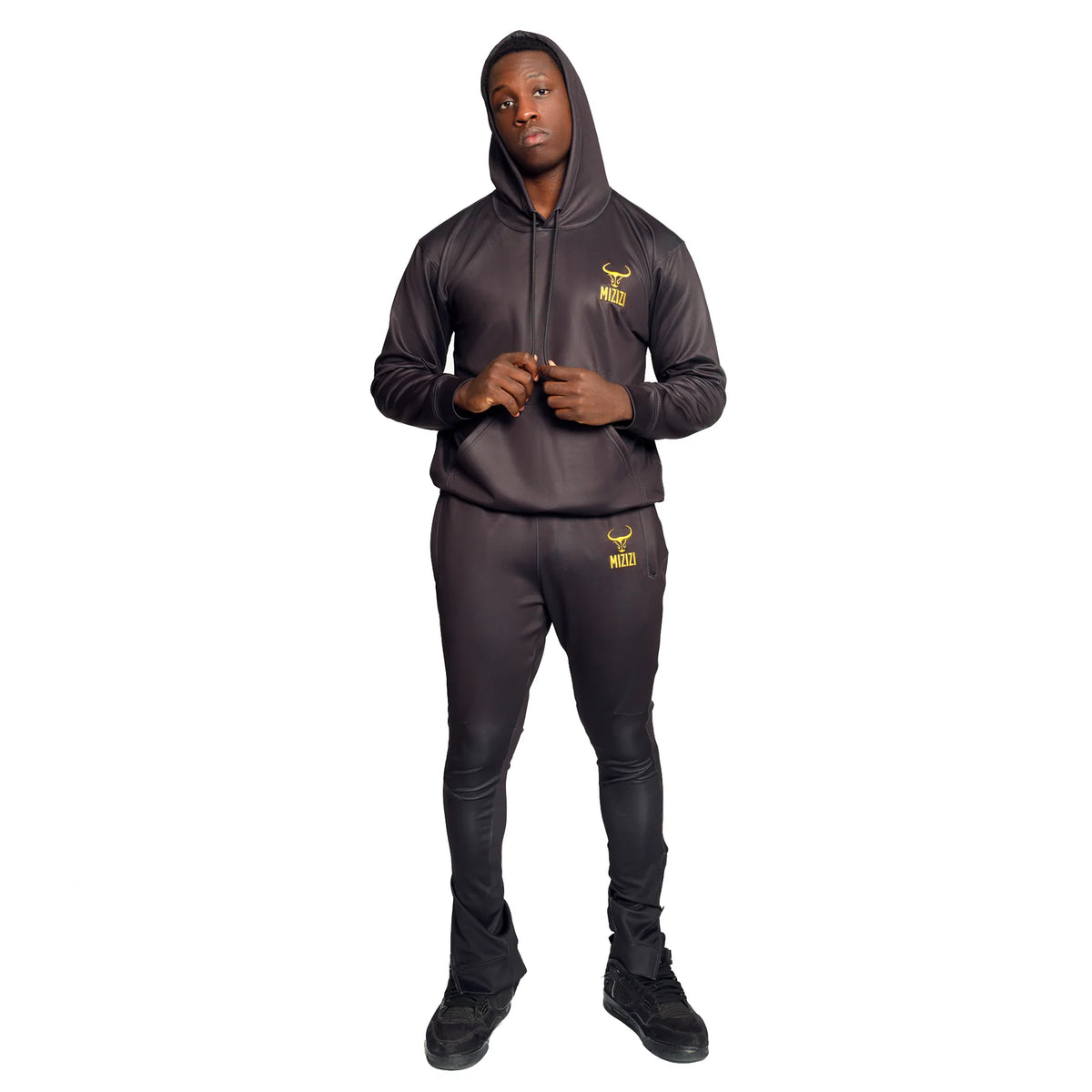 Pullover Hoodie [Black] – MIZIZI